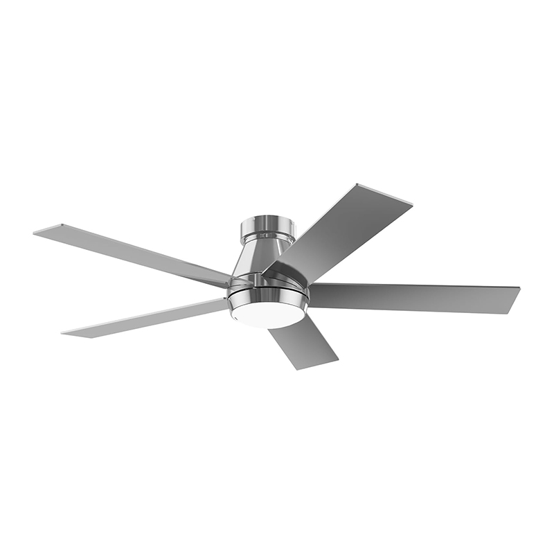 TCL 52" Black Flush Mount Ceiling Fan with Lights-TCL Lighting Global ...